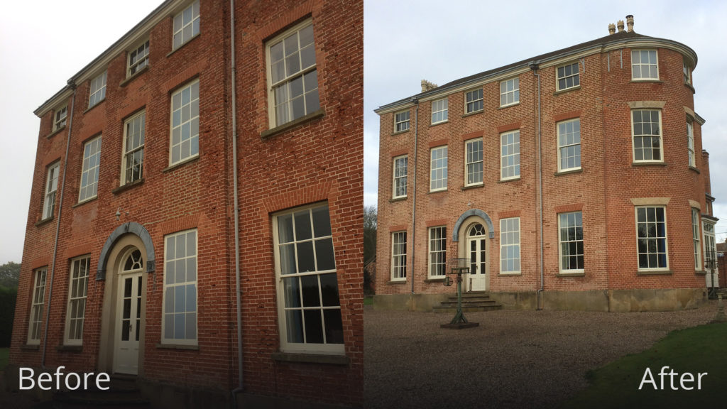 Lambley House, Woodborough, Nottingham - Pointing Services